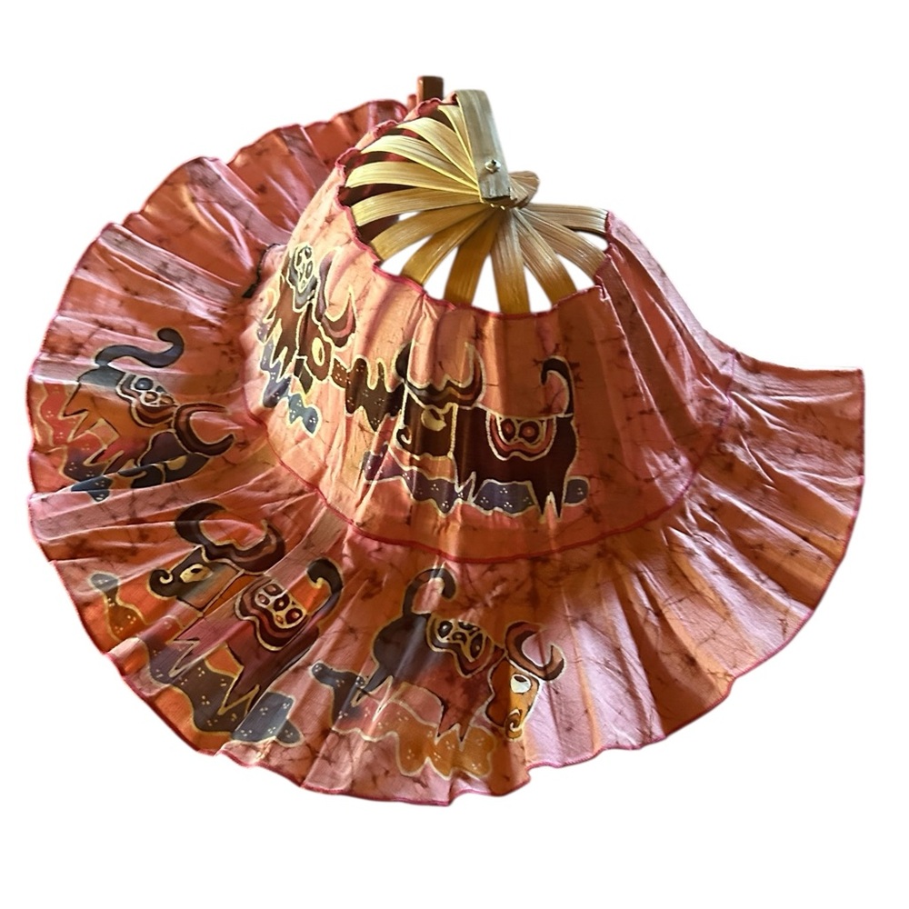 batik keras | Accessories | Pink Batik Keris Hat | Poshmark